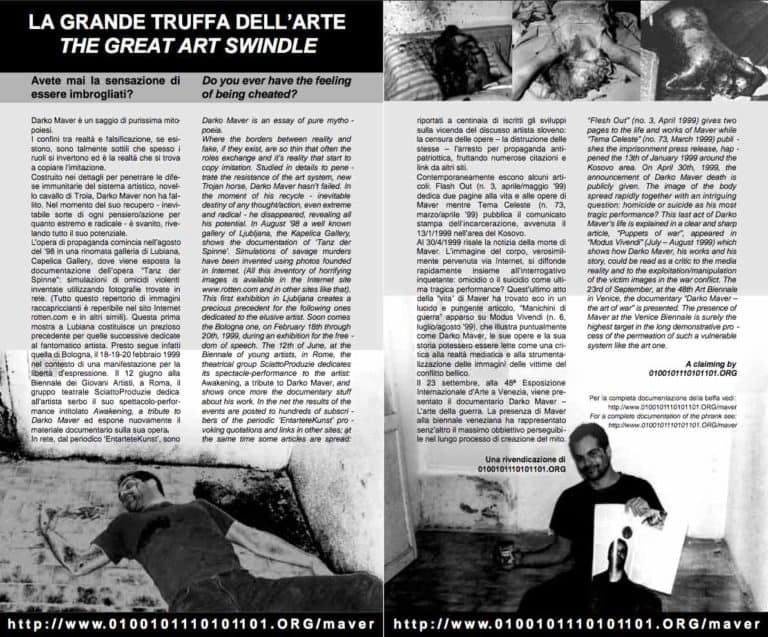 Performance Art: appendice sugli anni zero - Sciami|ricerche n°7