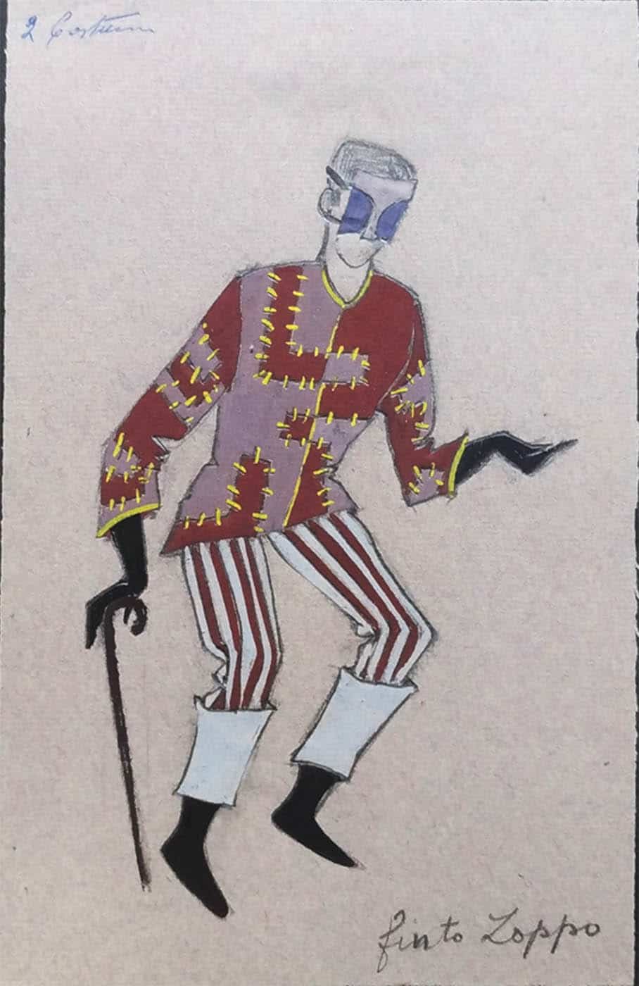 Giosetta Fioroni costumista e Pino Pascali scenografo