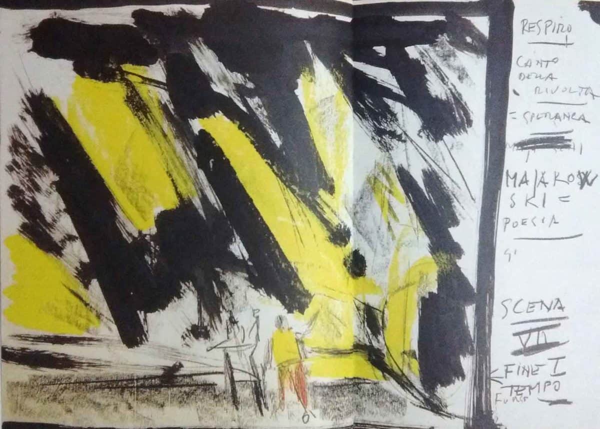 Bozzetto per "Intolleranza 1960" di Luigi Nono - Nuovo teatro made in ...